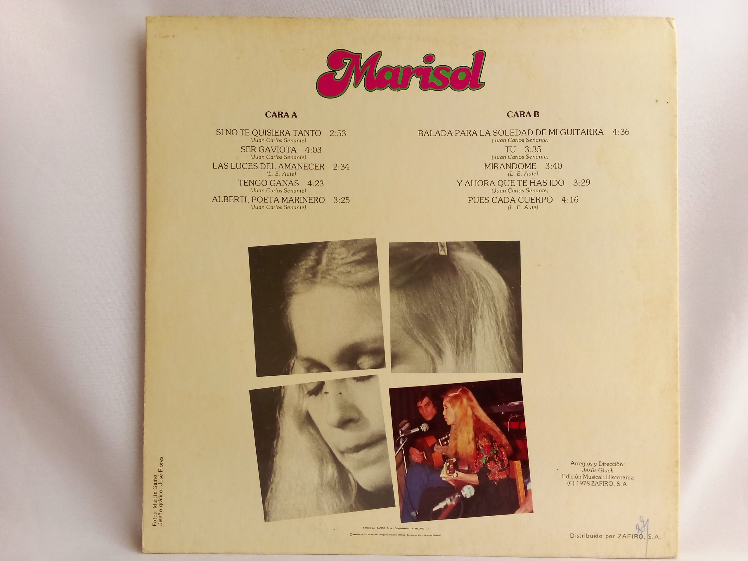 Tienda de vinilos online - Marisol: Marisol «Si No Te Quisiera Tanto ...