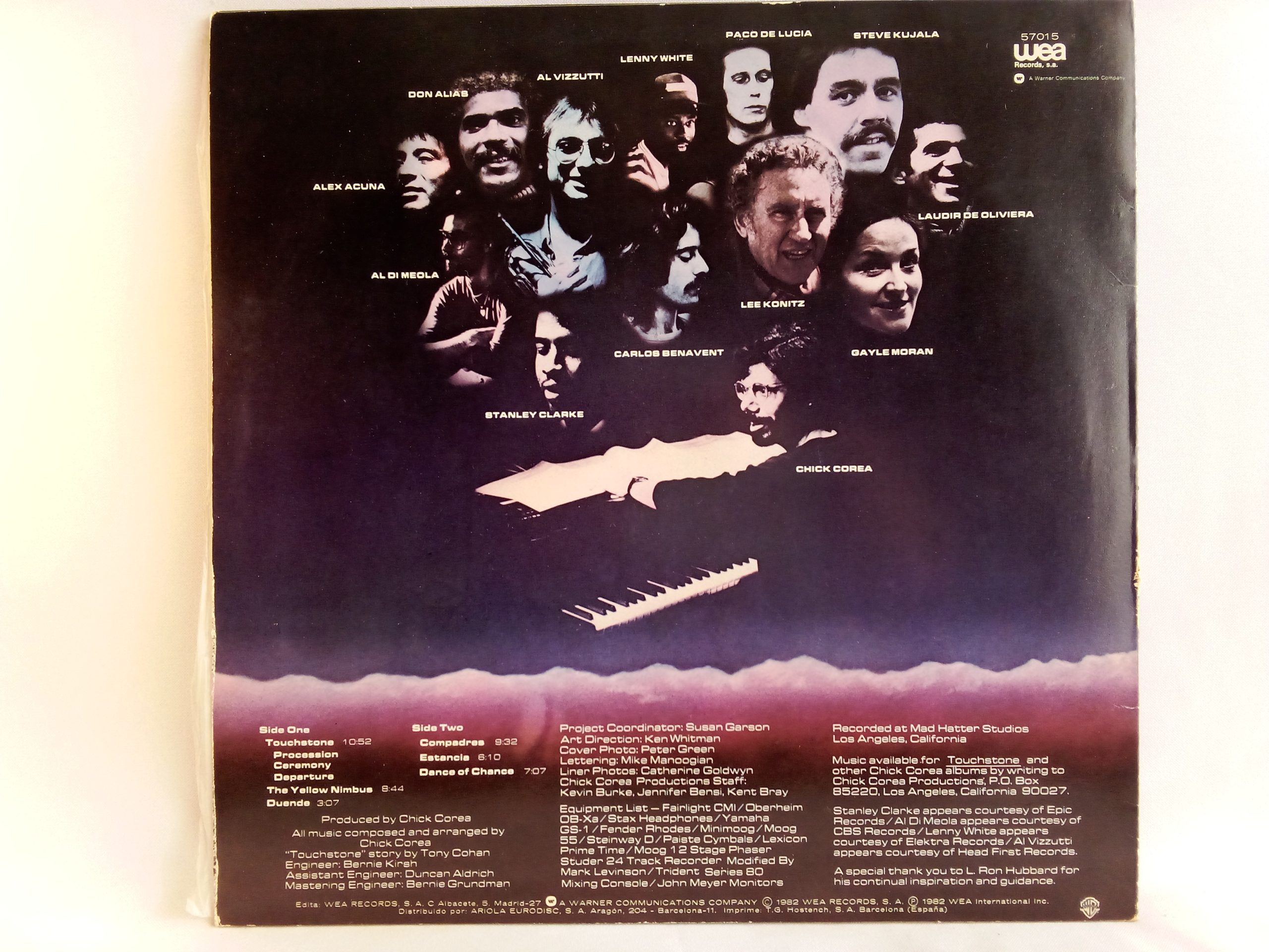 Chick Corea: Touchstone | Tienda de vinilos Online | Discos vinilos ...