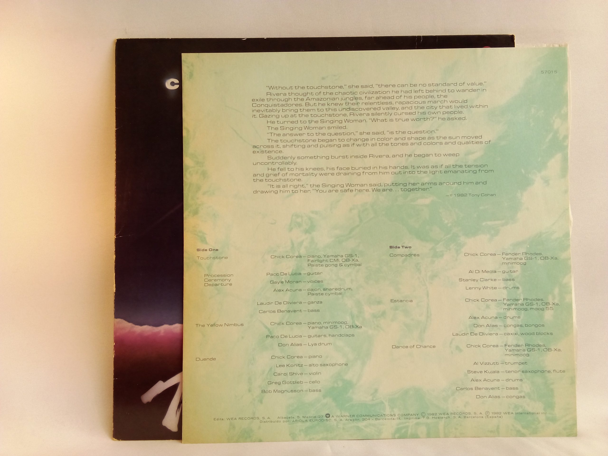 Chick Corea: Touchstone | Tienda de vinilos Online | Discos vinilos ...