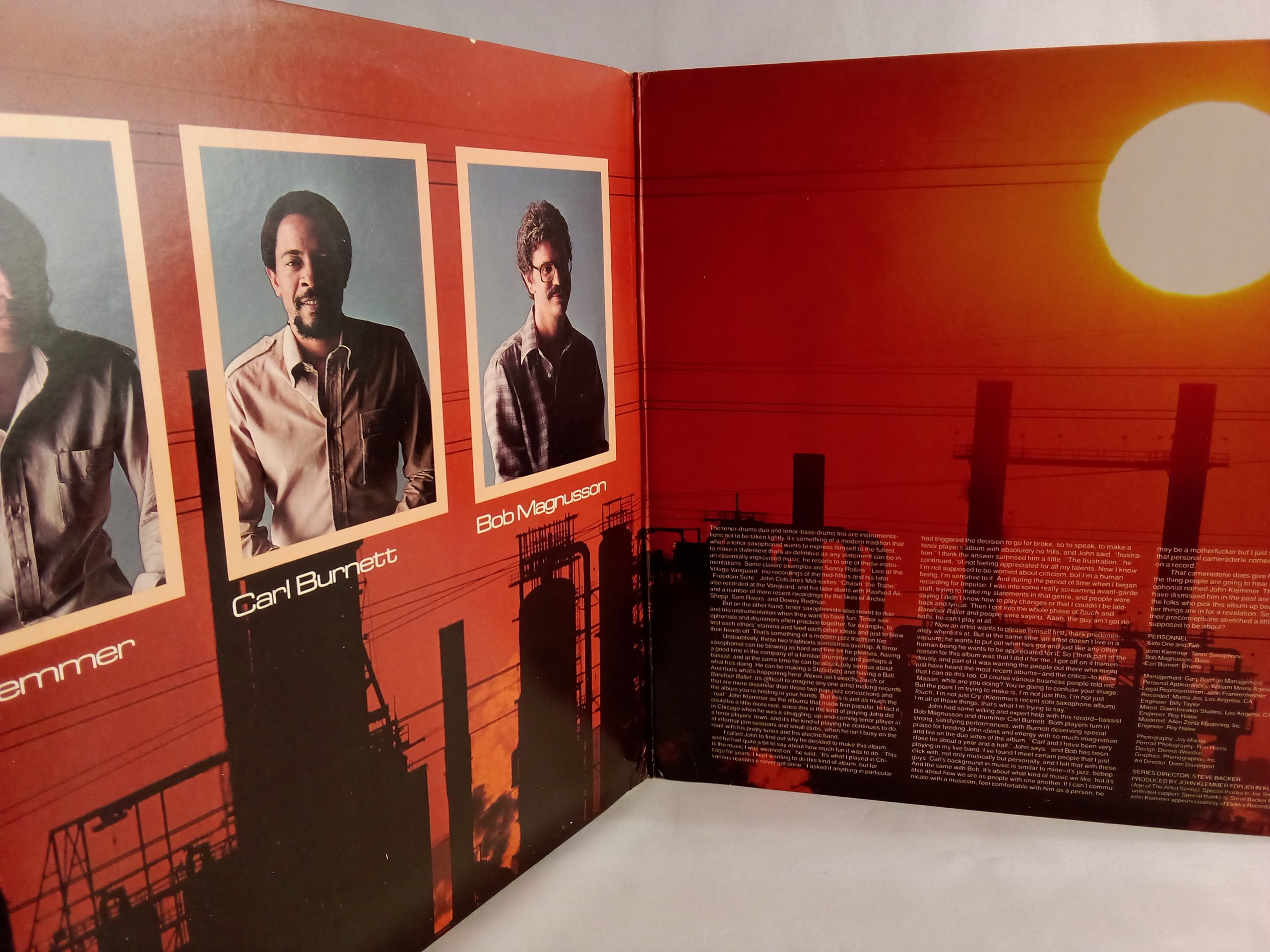 Vinilos de Jazz en Chile | John Klemmer, Carl Burnett, Bob Magnusson ...